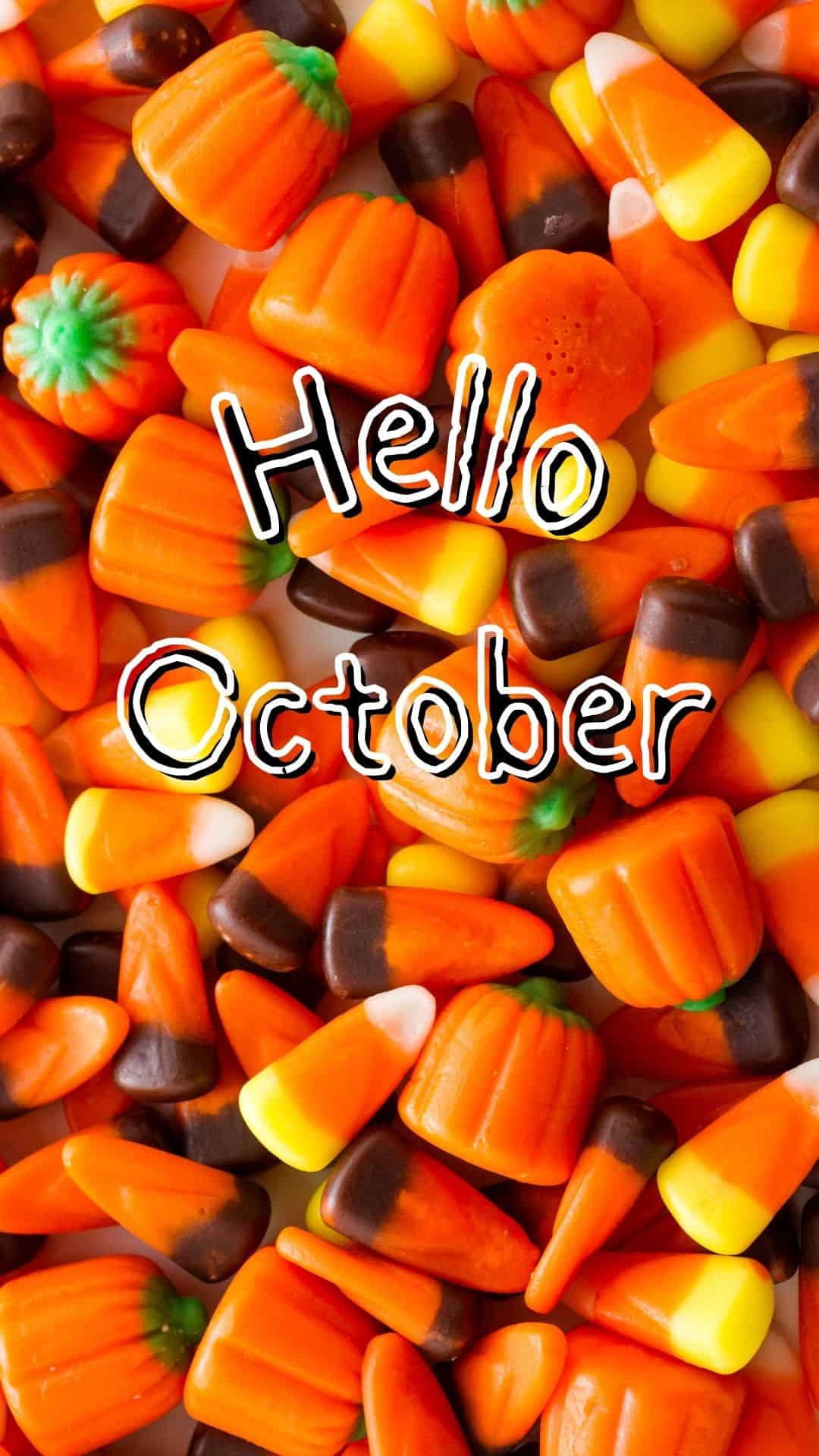 Cutest Fall Halloween October Wallpaper for Phones - Twins Dish