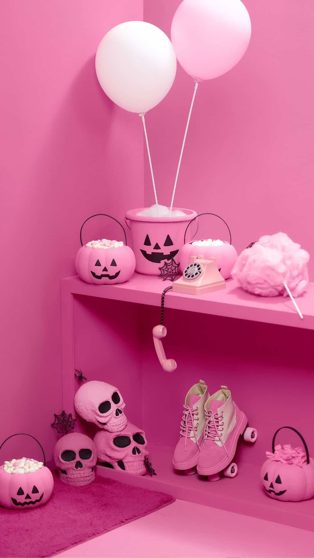 Cutest Fall Halloween October Wallpaper for Phones - Twins Dish