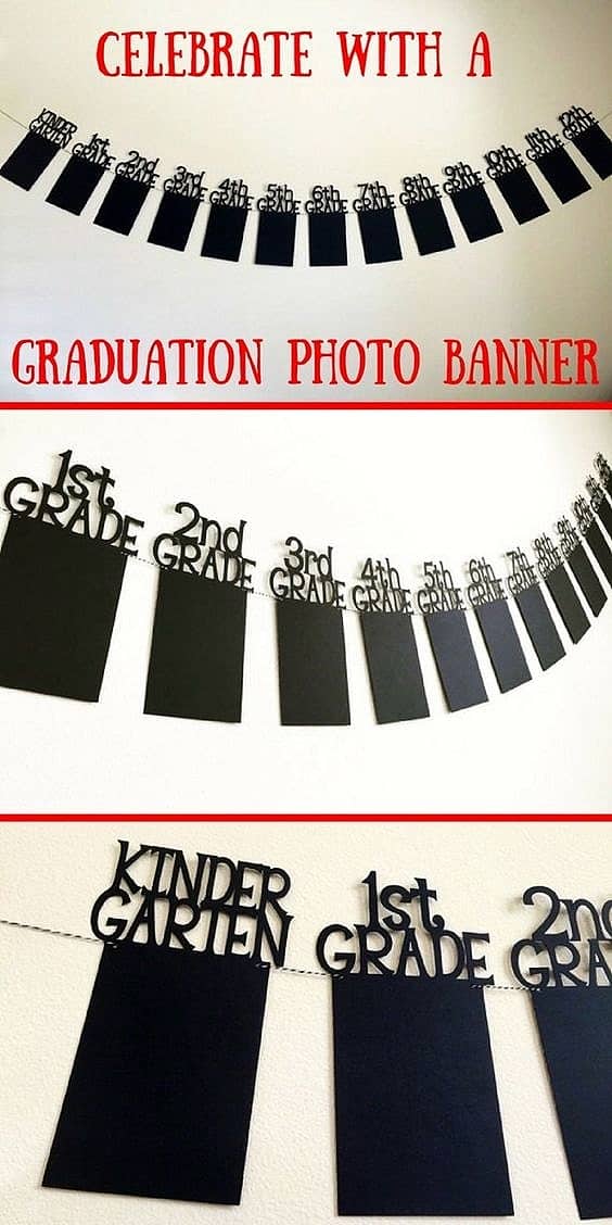 12 Of The Best Picture Display Ideas For Your Grad Party